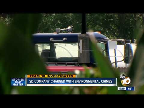 San Diego company charged with environmental crimes