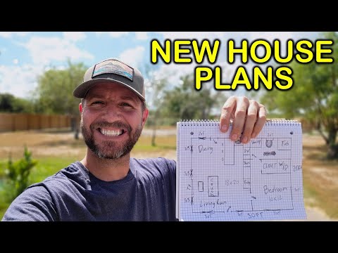 BUILDING From The GROUND UP | New TINY HOUSE Plans | 600 SQ FT