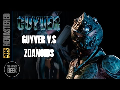 The Guyver (1991) | (7/14) Guyver v.s Zoanoids Scene | 4K Remaster