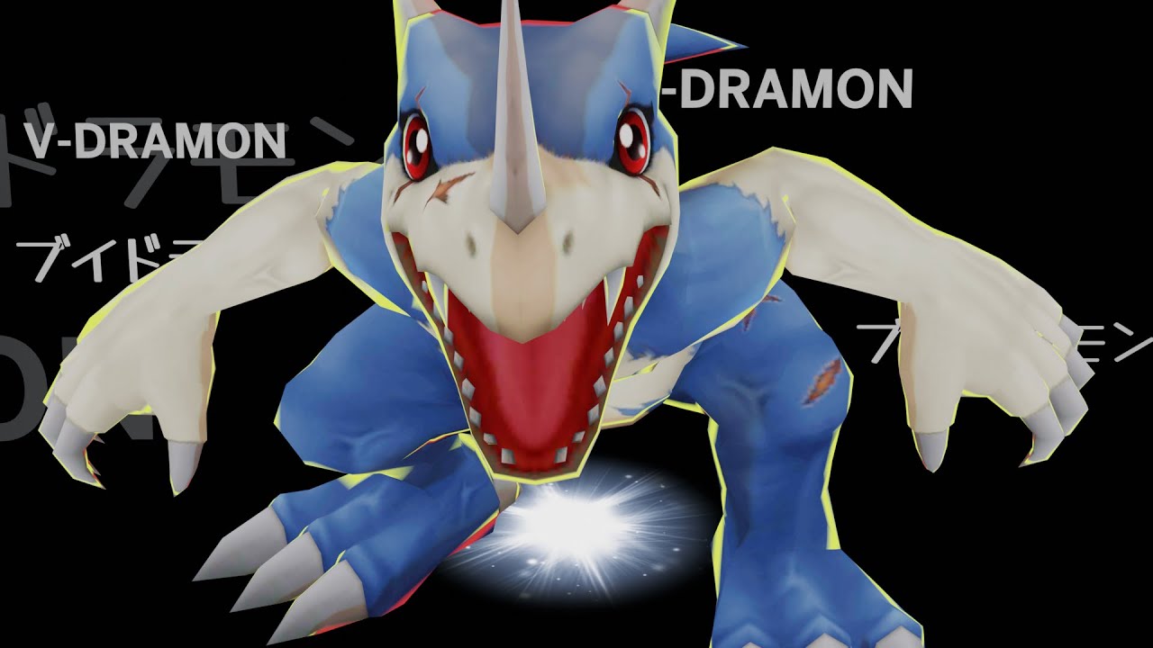 V-Dramon (Veedramon) Full Evolution