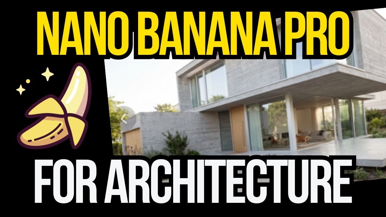 How to Use Nano Banana Pro for Architecture | AI for Architect