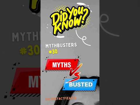 Myth or Reality #30: The Unbelievable Truth About These 3 Beliefs! #shorts