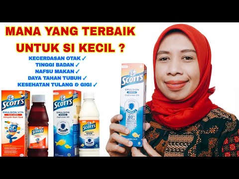 Review Scotts Emulsion Vitamin Terbaik Anak Rasa Original VS Rasa Jeruk bedanya apa?