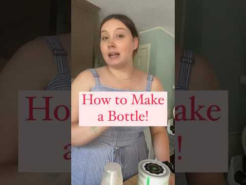 How to Prepare a Baby Bottle🍼 #newparents #newmomlife #babyformula #bottlefeeding #babyfeeding