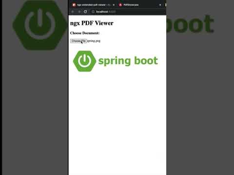 ANGULAR: Upload PDF and Images | Angular 14 Ngx Extended PDF Viewer #shortsvideo #coding #tutorial
