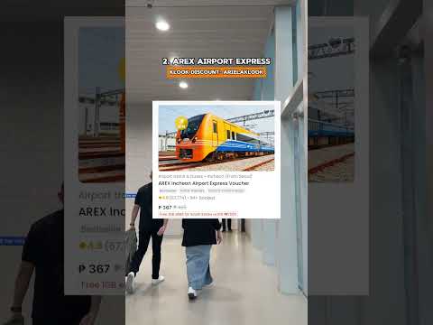 Ways to get to Seoul from Incheon Airport 🧡 Klook Discount: 𝗔𝗥𝗜𝗘𝗟𝗔𝗞𝗟𝗢𝗢𝗞 #southkorea #travelkorea