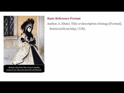 Referencing Online Images in APA Style 6th ed