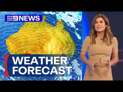 Australia Weather Update: Showers and strong winds set for country’s south-east | 9 News Australia