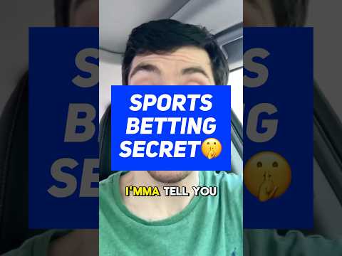 The #1 sports betting secret (this helps win bets)