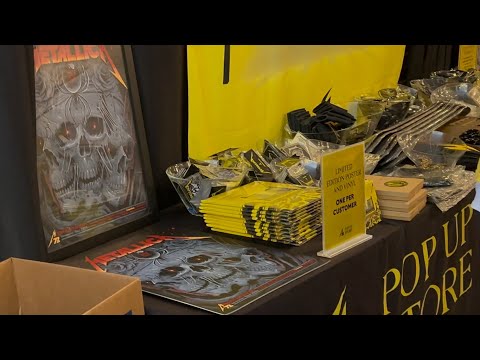 Metallica Pop-Up Shop - Columbus Ohio - Sonic Temple - 5/9/25