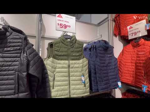 Columbia store winter collection // President’s Day sale at Columbia outlet store