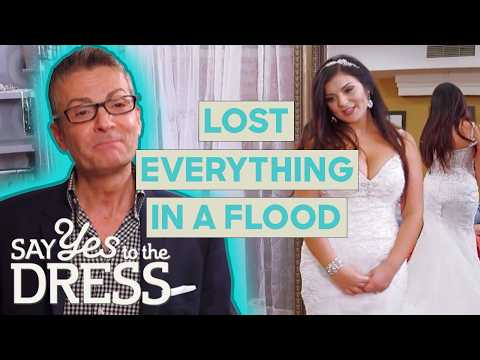 Randy Helps A Bride Get A New Gown After Losing Everything In A Flood | Say Yes To The Dress
