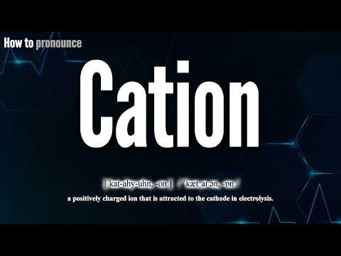 Cation Pronunciation | How to Pronounce (say) Cation CORRECTLY | Meaning Definition