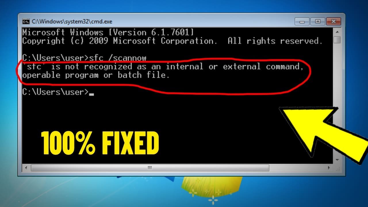 is not recognized as an internal or external command in Windows 11 / 10/8/7 - How To Fix CMD Error ✅