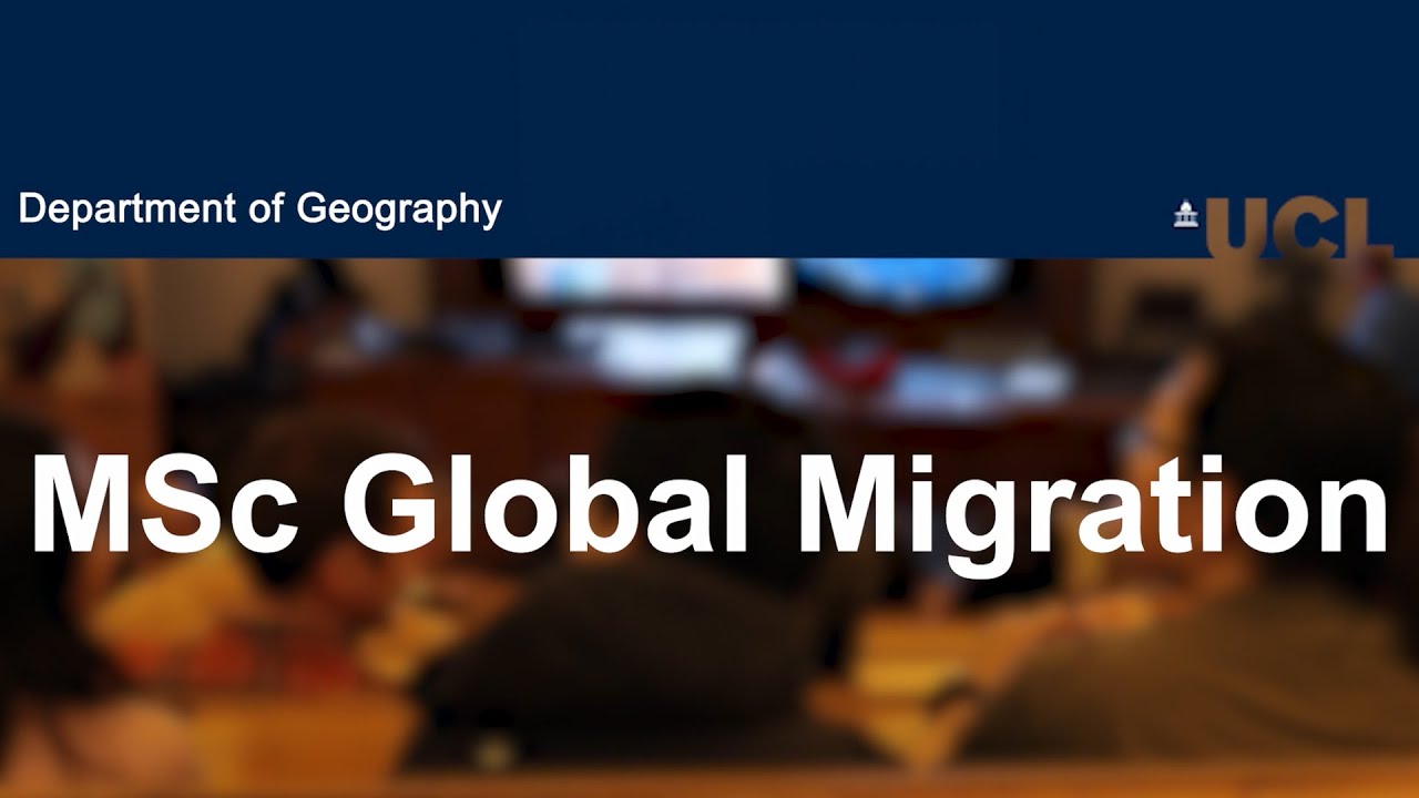 MSc Global Migration | MSc Open Event