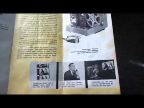 Original Kodak 8mm Movie Projectors Brochure