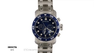 Invicta 0070 - Zegarek Pro Diver • Zegarownia.pl