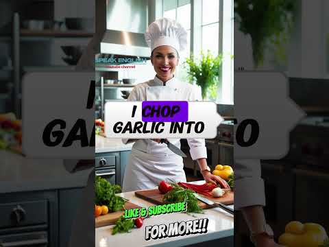 Learn !! English Phrases for Cooking: Learn the Basics with a Friendly Chef!