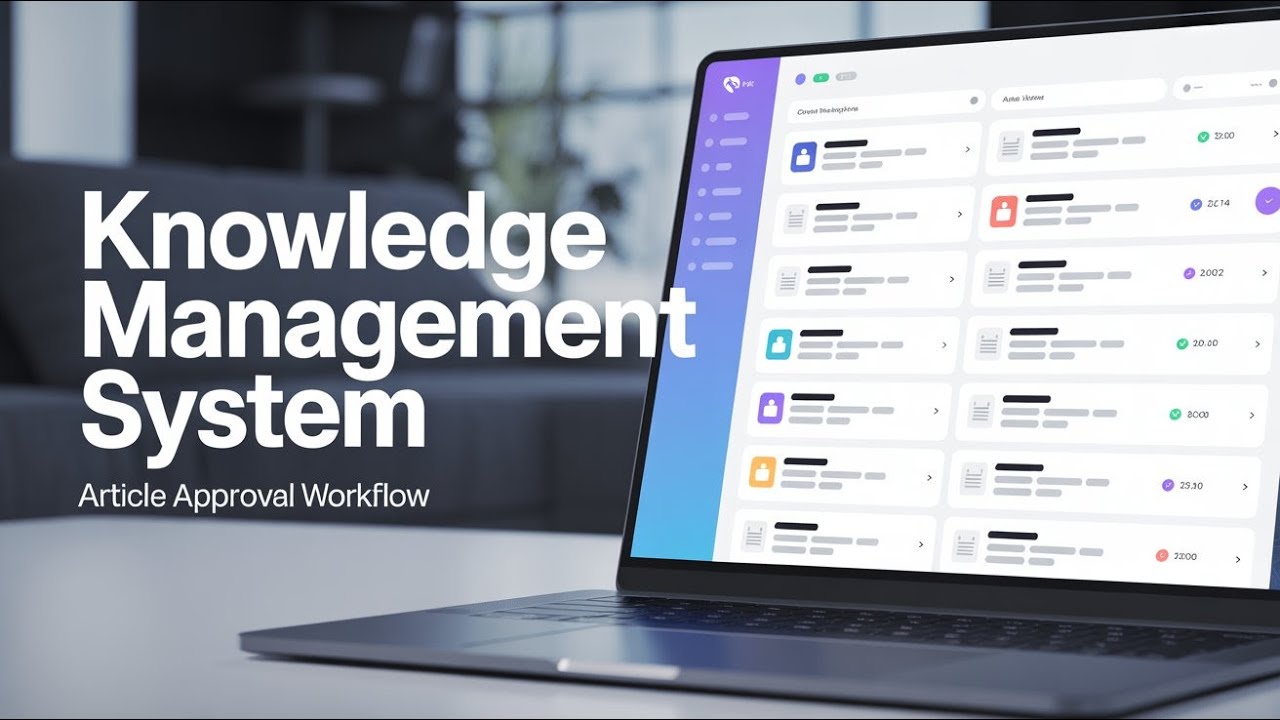 Centralize All Company Data in One Place (Simple System), Article, Approval Workflow, Corporate KMS