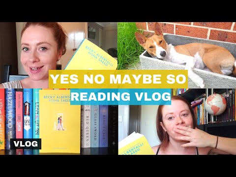 YA unhaul, emojis in books + Yes No Maybe So l SPOILER FREE READING VLOG