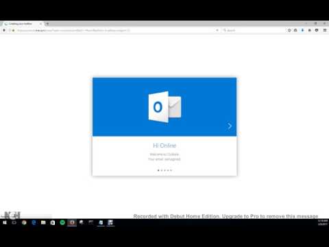 Creating a Free Outlook Email Account