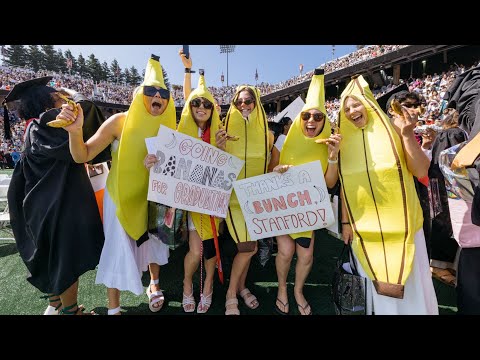Stanford’s 2025 Commencement Wacky Walk