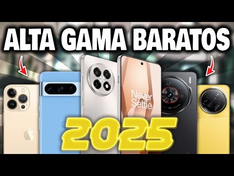 🏆 Los 7 MEJORES CELULARES GAMA ALTA BARATOS para COMPRAR en 2025 ¡YA QUEDAN POCOS! 🤯