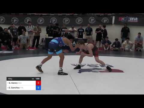 2024 U17 U.S. Open: Samuel Sanchez vs Sean Kenny: 43 kg Best 2-3 Finals