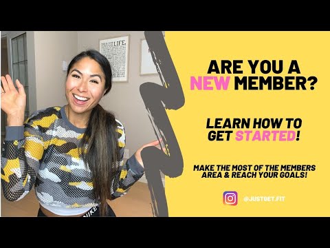 How To Get Started as a Just Get Fit Member