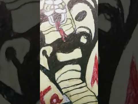 I Drew The Cobra Kai Logo