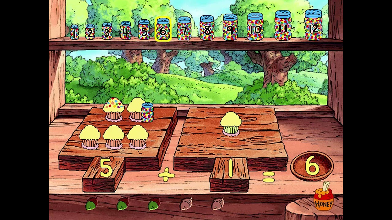 Disney's Winnie the Pooh: Ready for Math with Pooh Full Playthrough