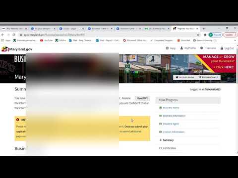 How To Get An LLC In Maryland