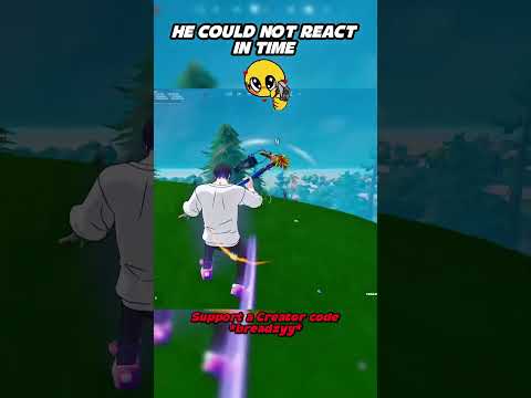 HE COULD NOT REACT IN TIME😂#fortnite #fortnitememes #fortniteclips #memes #funny #gaming #viral