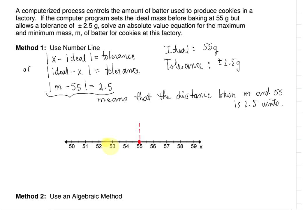 7.3 Absolute Value Equations Part 2