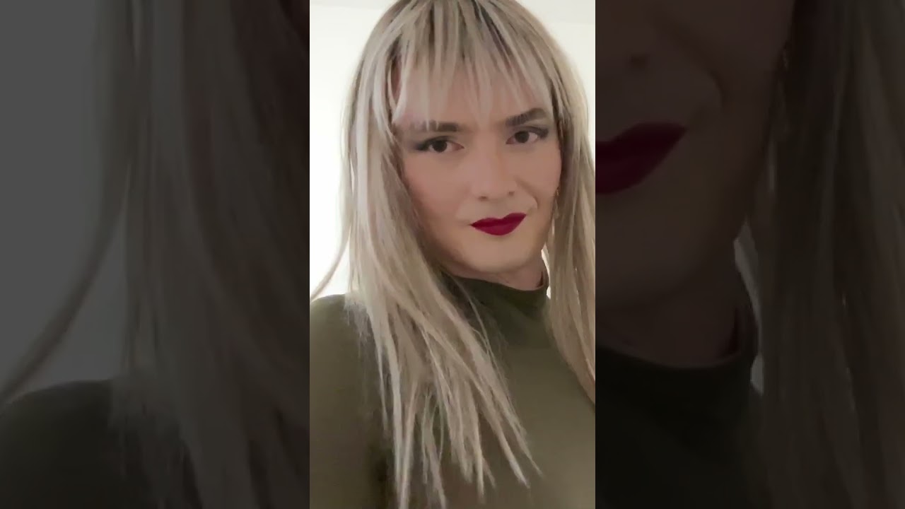Crossdresser Face Reveal ❤️ Nikki