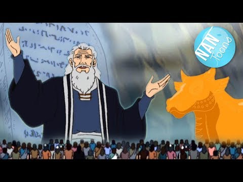 MOISES | DIEZ MANDAMIENTOS | Antiguo Testamento | Biblia para niños | Arca de la Alianza