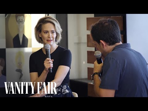 Sarah Paulson Says Even Lampposts Get Lucky on American Horror Story: Hotel - Emmy Awards 2015