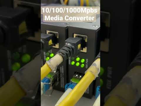10/100/1000Mpbs Media Converter from Fiberroad