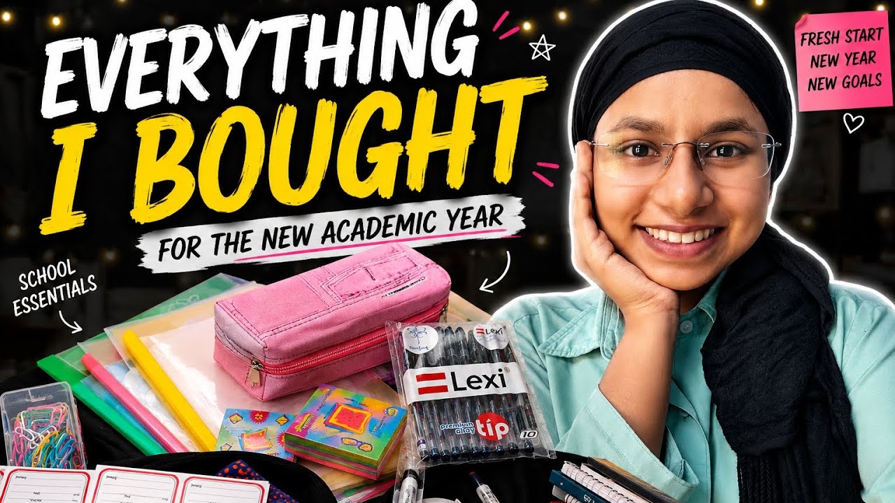 Back to school haul as a realistic +2 student🫣| school supplies 📚 + study essentials🥹