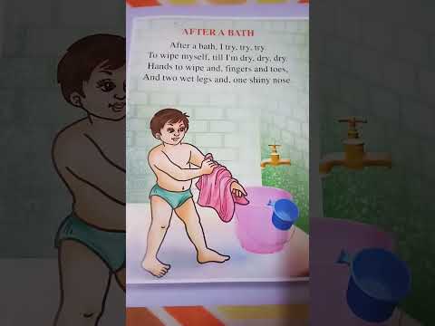 #learn English Rhymes with Bengali meaning ...#AFTER A BATH rhymes .English Rhymes sikho easily