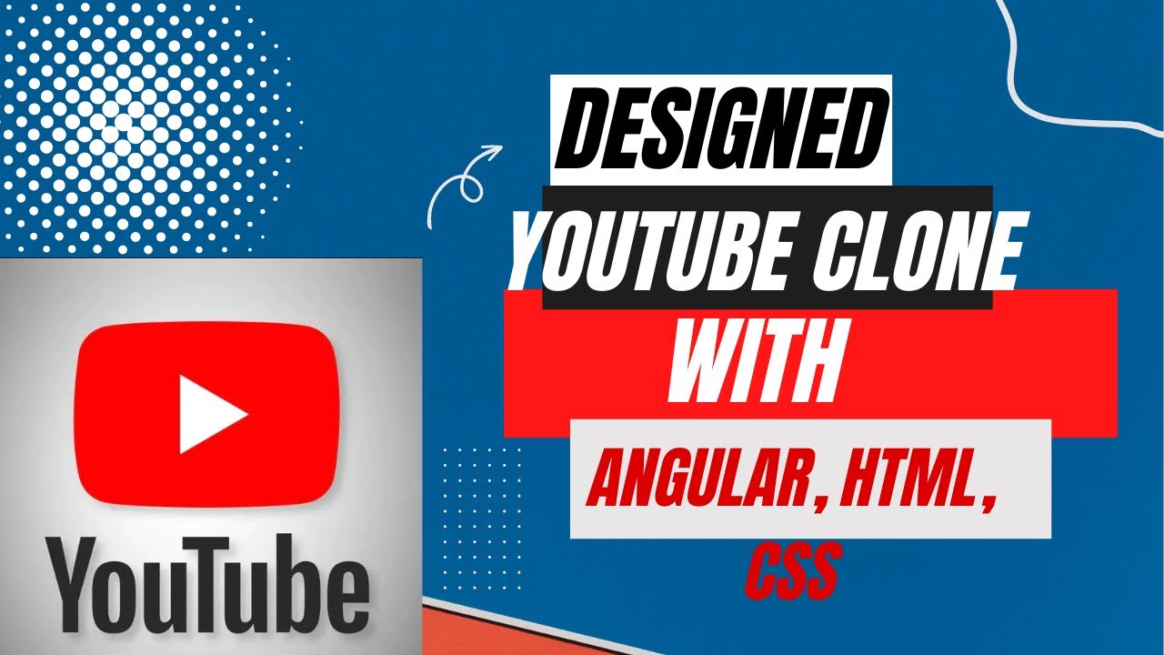 YouTube Clone Designed Using Angular, HTML, CSS