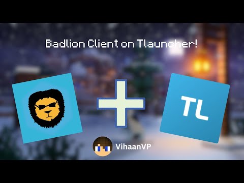 How to get Badlion Client on Tlauncher | VihaanVP