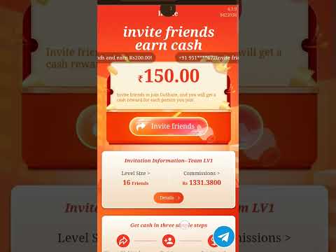 online earning without invest||WhatsApp earning app|referral earn||go share|#eaningapp #earnwebsite