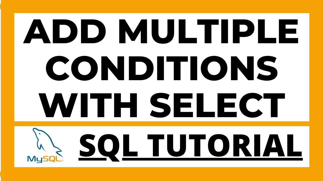 Add multiple conditions with SELECT statement using WHERE in Mysql
