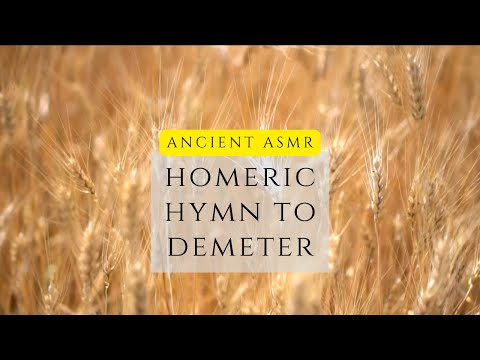 Homeric Hymn 13, to Demeter, spoken reconstructed Ancient Greek pronunciation