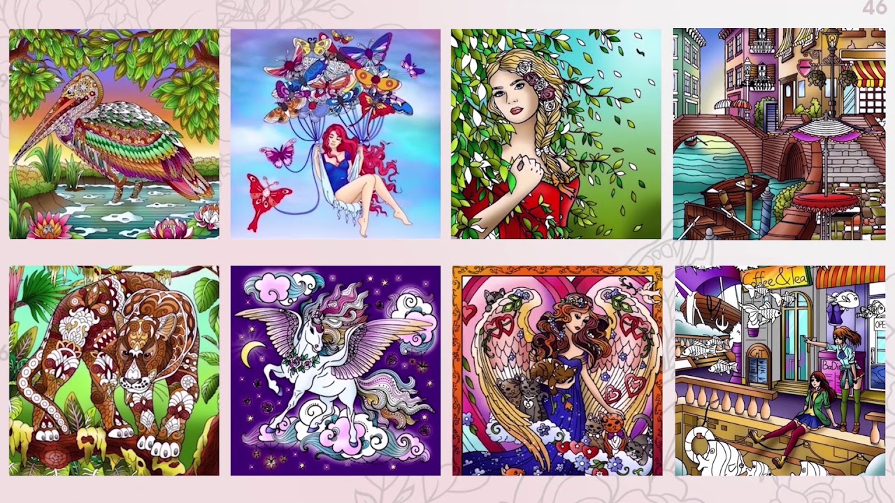 Color by Number for Adults (Exclusive pictures) 15sec