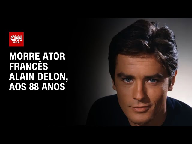 Alain Delon, lenda do cinema francês, morre aos 88 anos | CNN Brasil