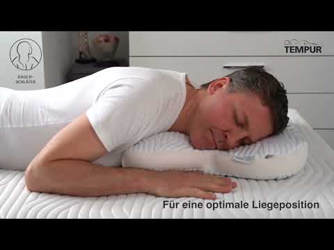 Ein Kopfkissen entwickelt für Allseiten- und Bauchschläfer - das All-Around Kissen von TEMPUR®