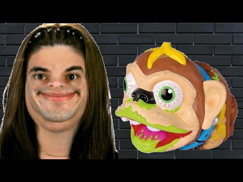 Monkey Puppet Sings Weird Gorilla Dance Song?!?! Weird Monkey Shark Puppet Meme Song!