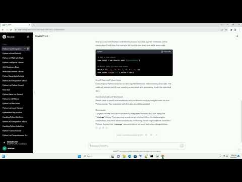 how to add python to excel
